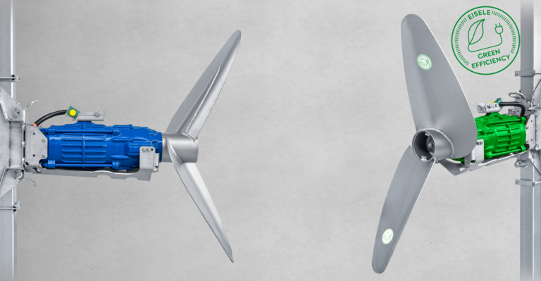 [Translate to English:] EISELE rüstet Tauchmotorpumpen-Serie AT mit IE5 ...